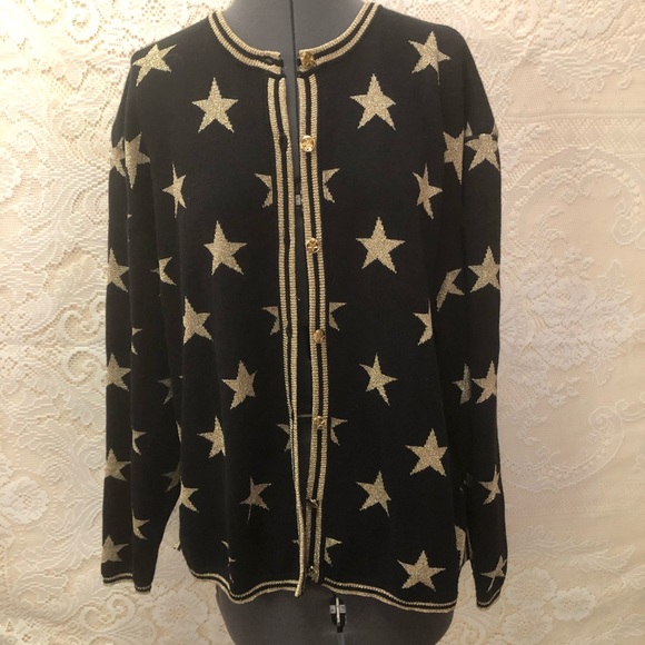Bechamel | Sweaters | Bechamel Star Spangled Cardigan | Poshmark